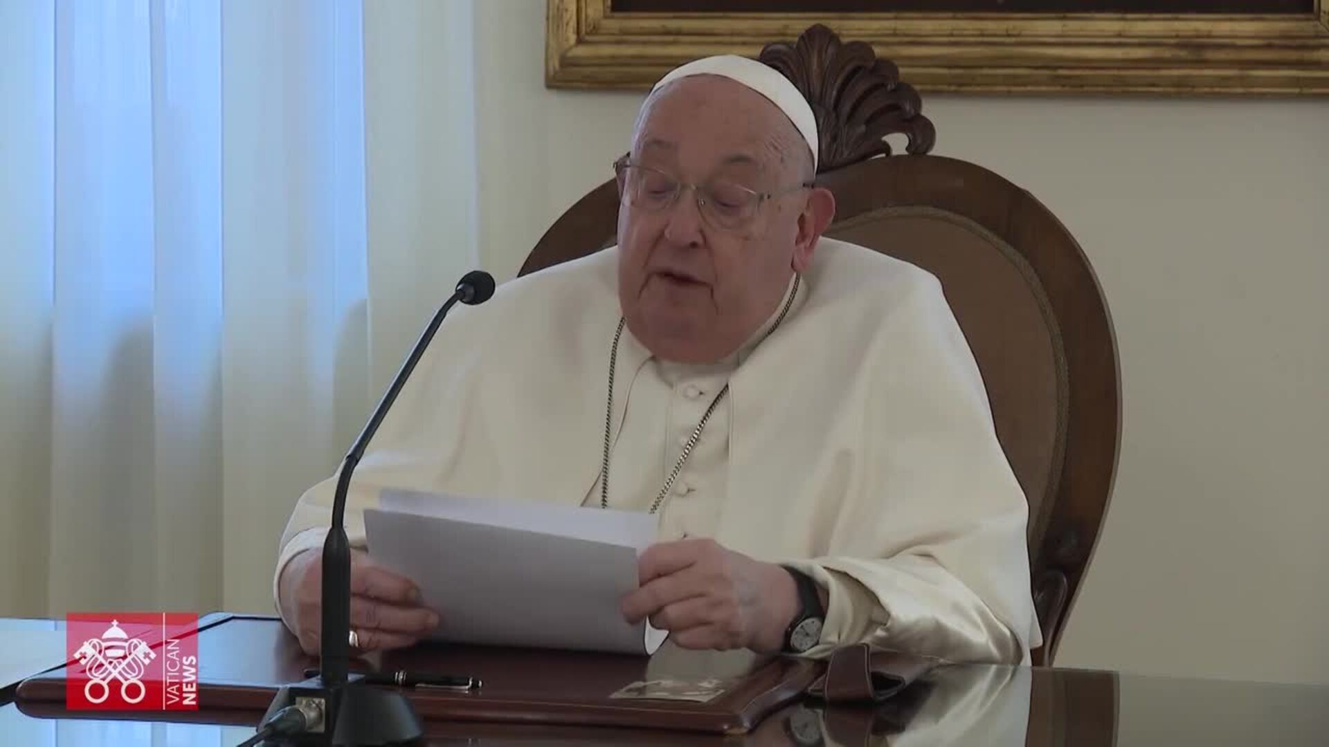 El Papa ha pasado una noche "tranquila" y está descansando | El Correo