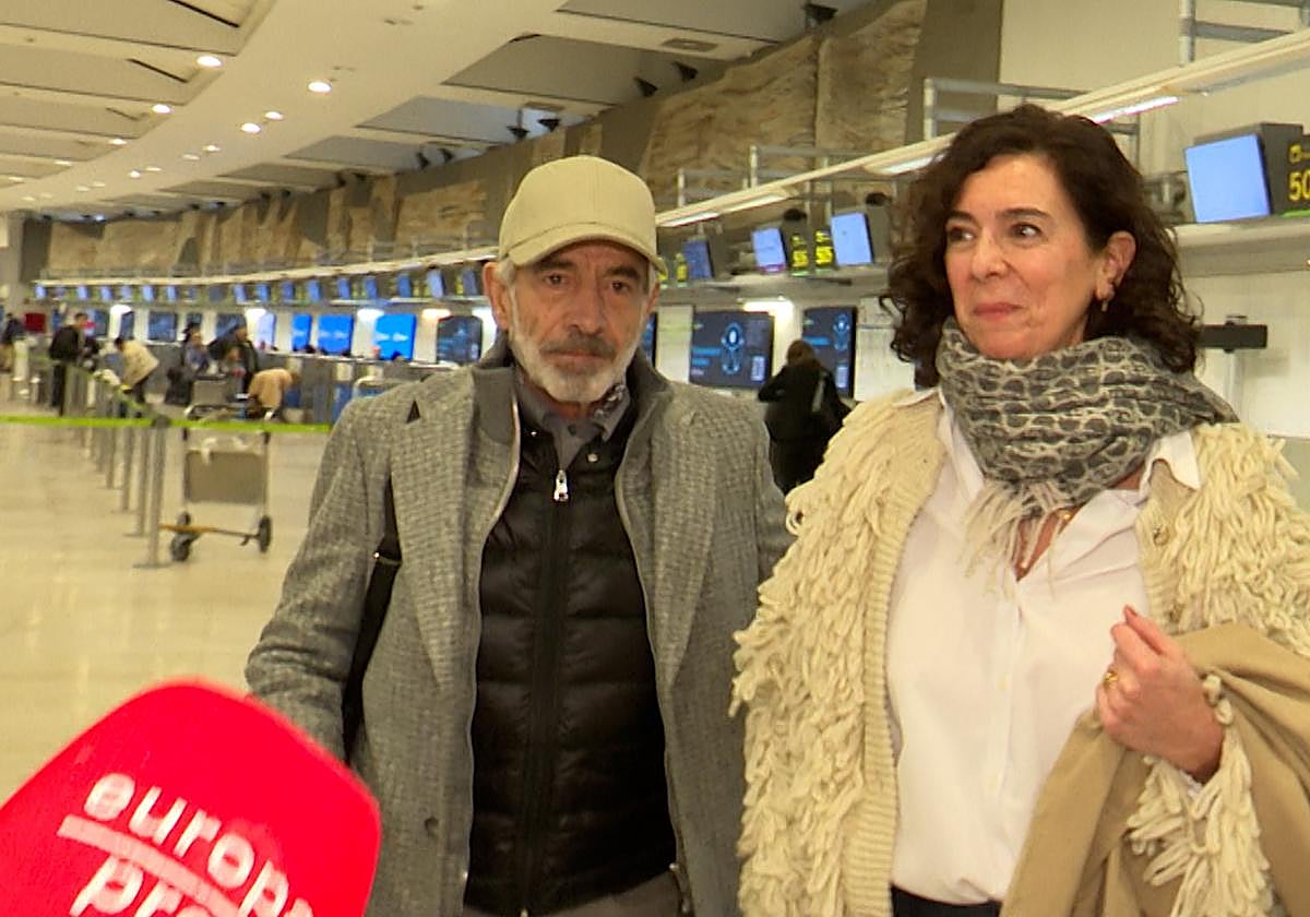 Primeras imágenes de Imanol Arias tras su boda con la argentina Nélida ...