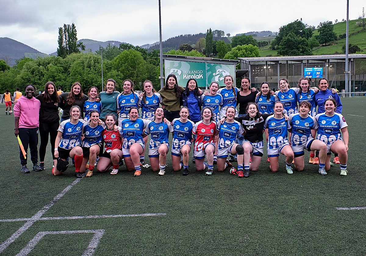 El Durango Rugby Taldea femenino quiere meterse en semifinales | El Correo