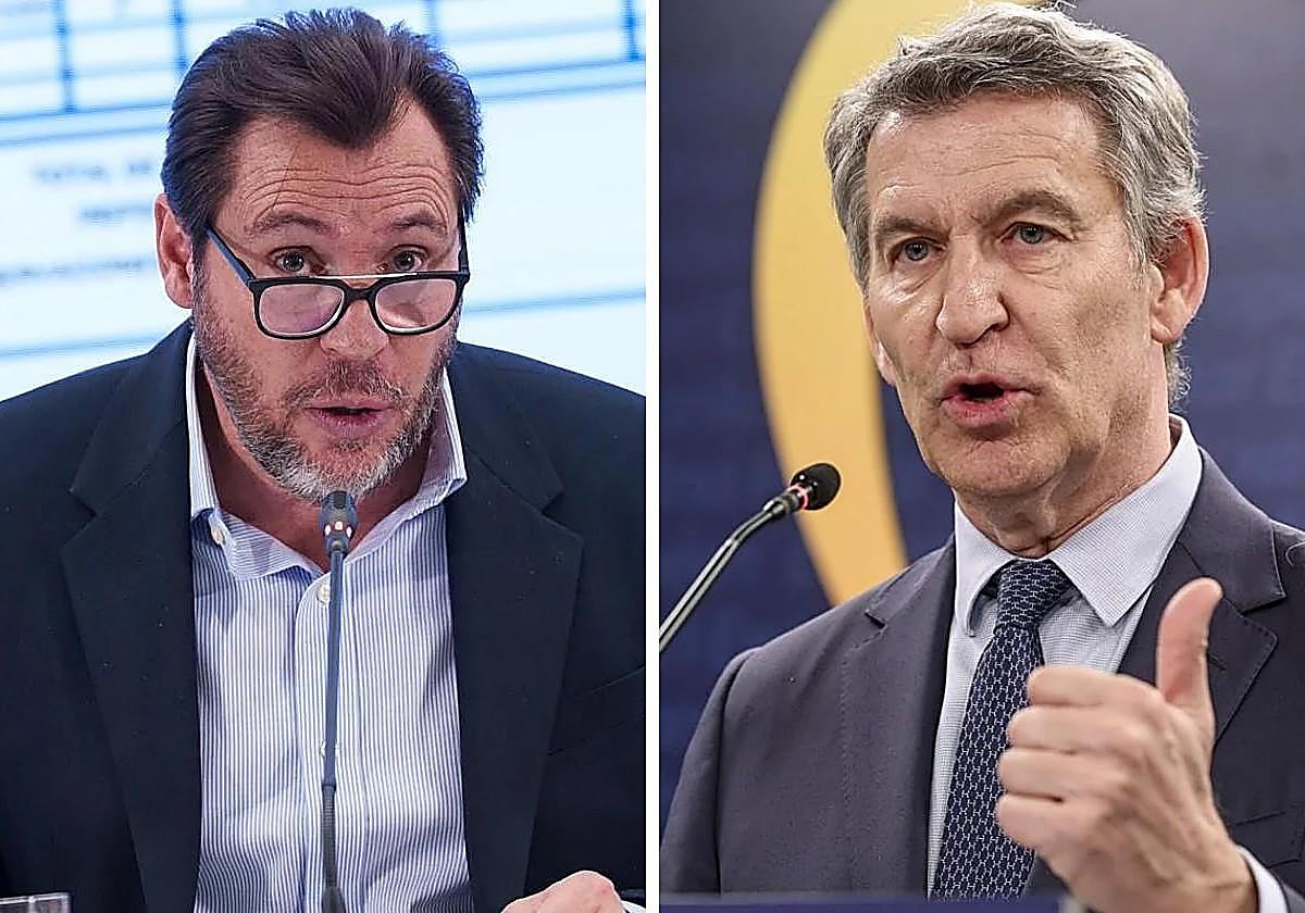 Óscar Puente llama «imbécil» a Feijóo tras conocerse la imputación de ...