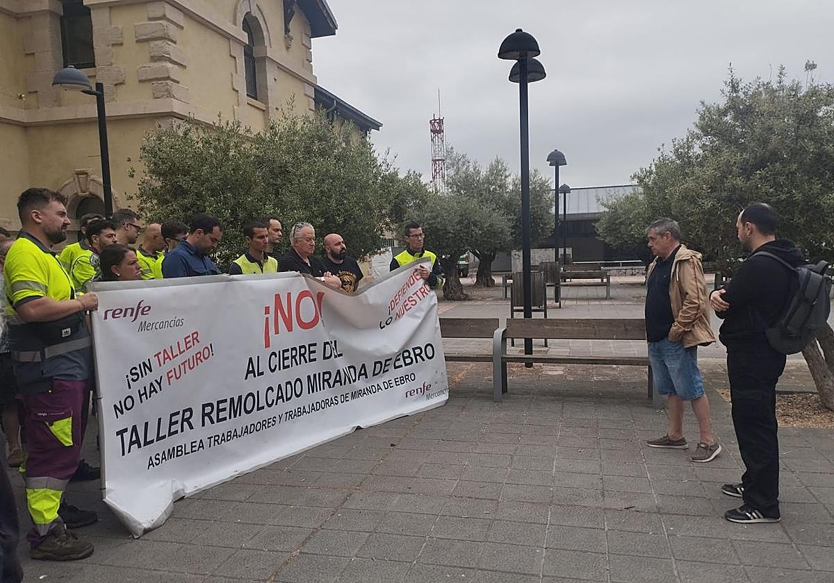 La plantilla de Renfe llama a Miranda a manifestarse este jueves 11 ...