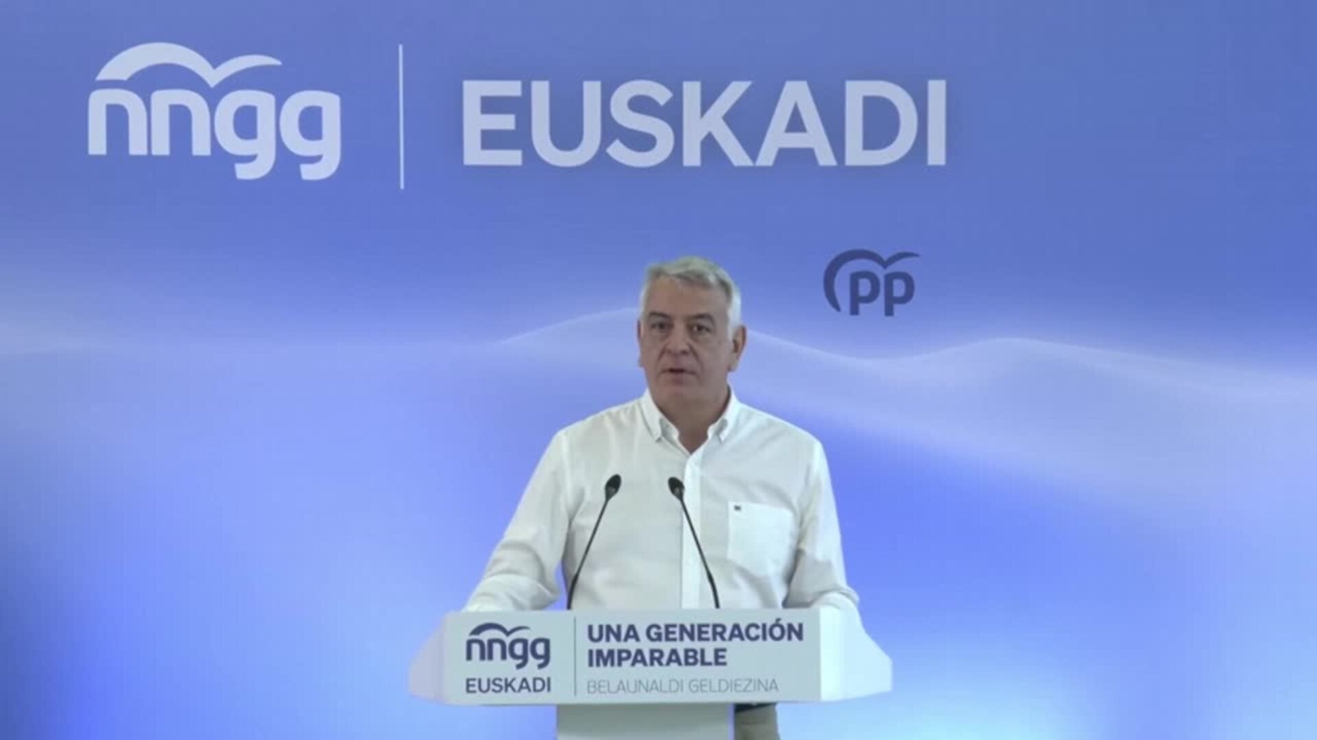 De Andrés (PP) afirma que de no ser el apoyo de PNV y Bildu a Sánchez ...