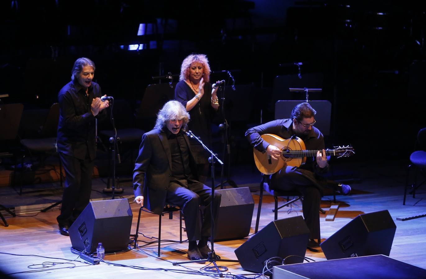 Concierto de José Merce junto a las Oscyl en el Auditorio Miguel ...