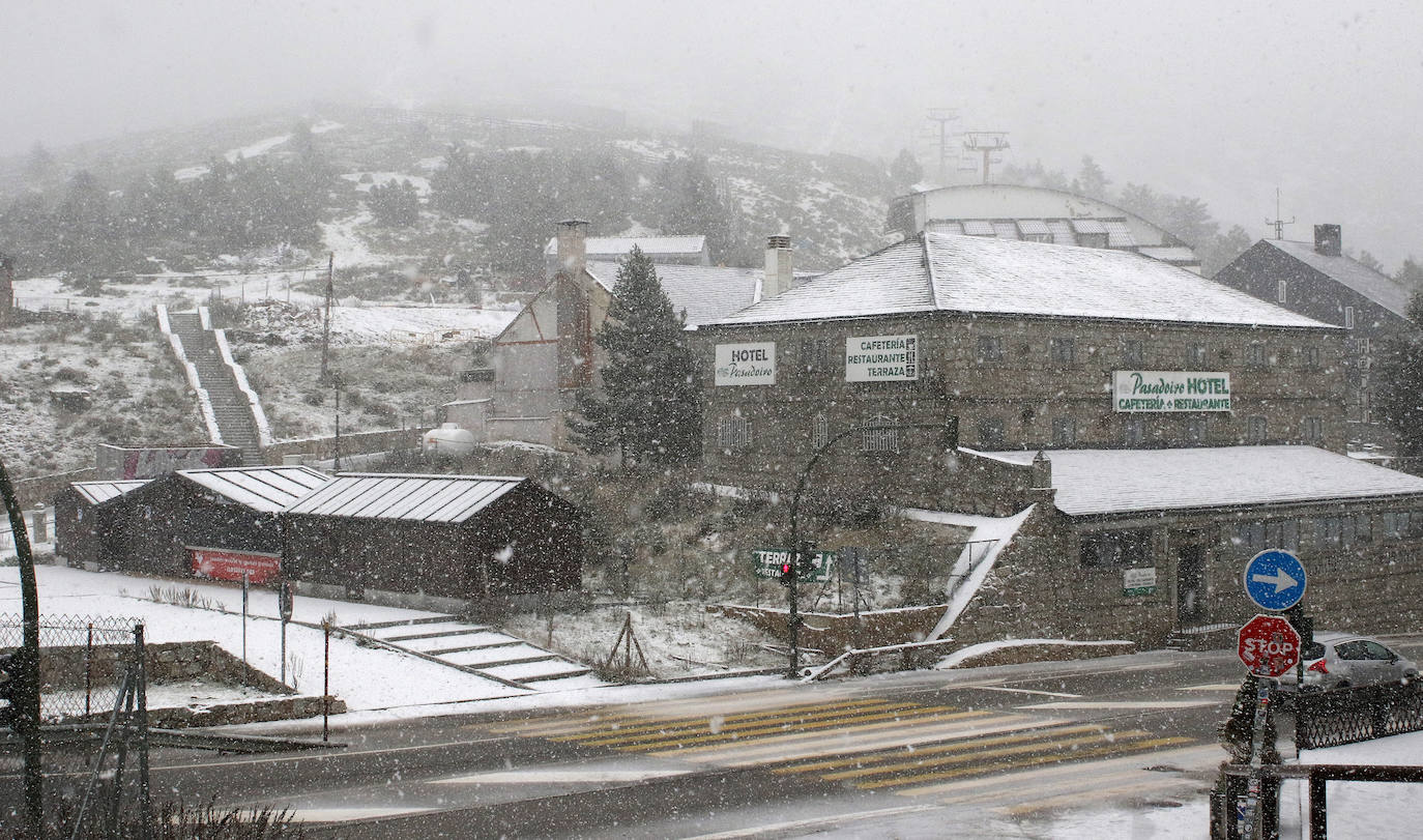 Nevada en la sierra de Guadarrama | El Norte de Castilla