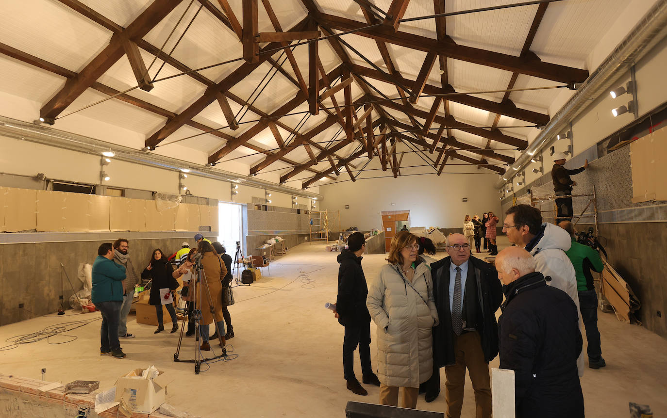 Avanzan las obras de reforma del salón de actos del Centro Cultural | El Norte de Castilla