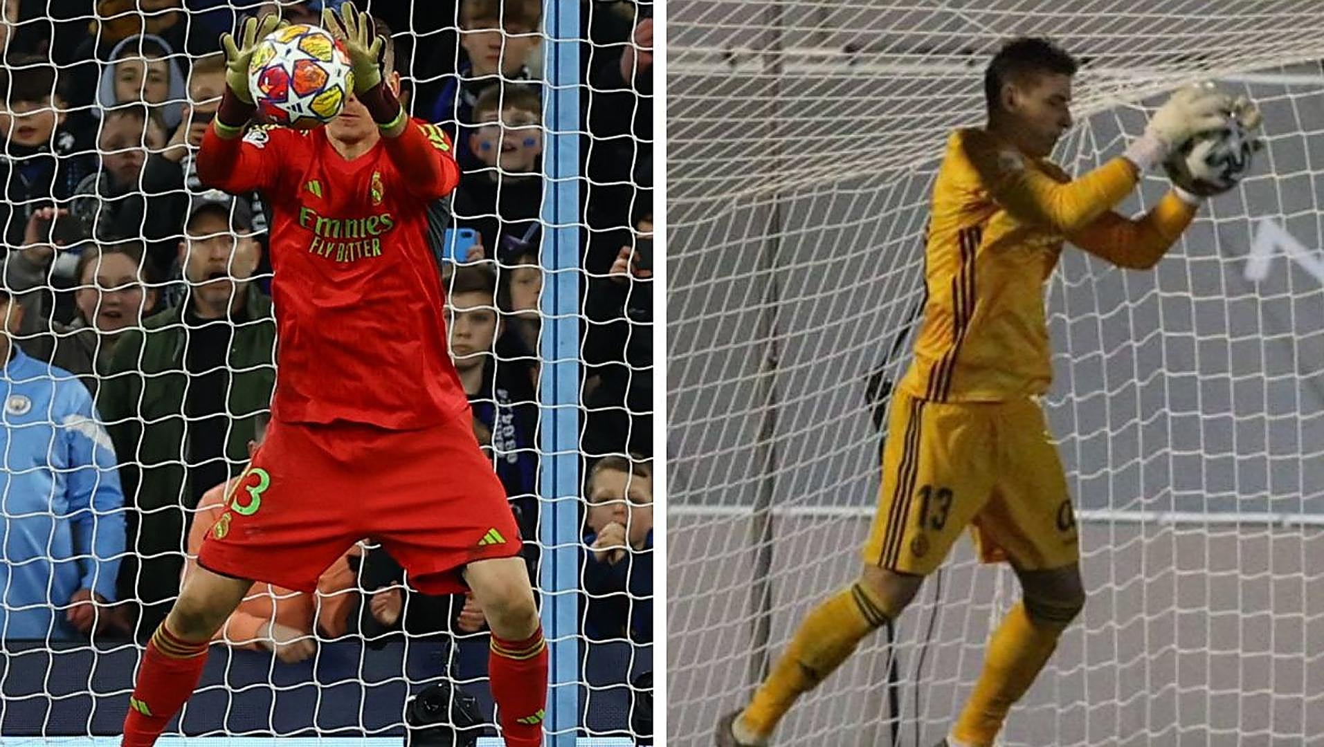 Lunin paró dos penaltis exactamente iguales a los del City hace cuatro ...