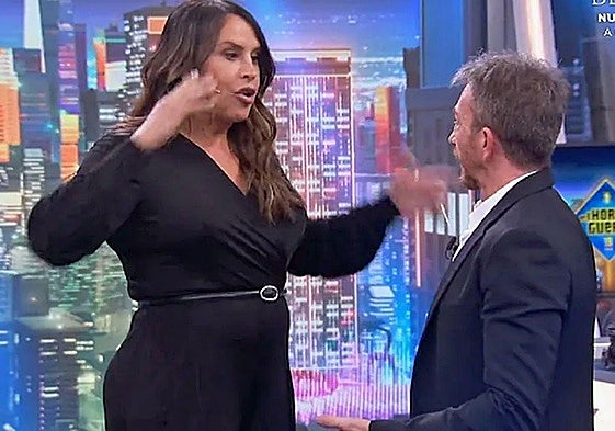 Karla Sofía Gascón pone en su sitio a Pablo Motos en su propio programa ...