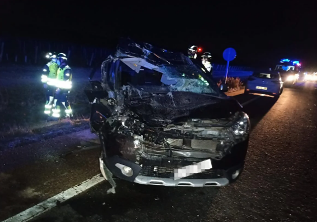 Detenido el conductor implicado en el accidente de Sardón por dar ...