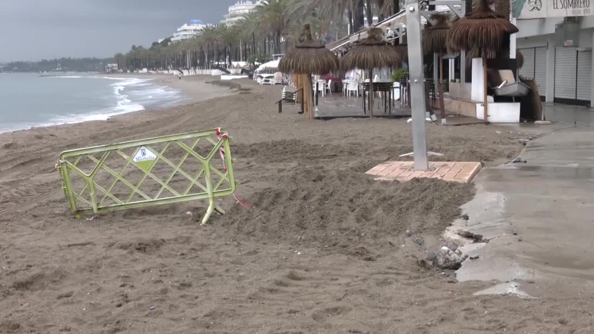 El temporal provoca la pérdida de un 20% de la arena en las playas de ...