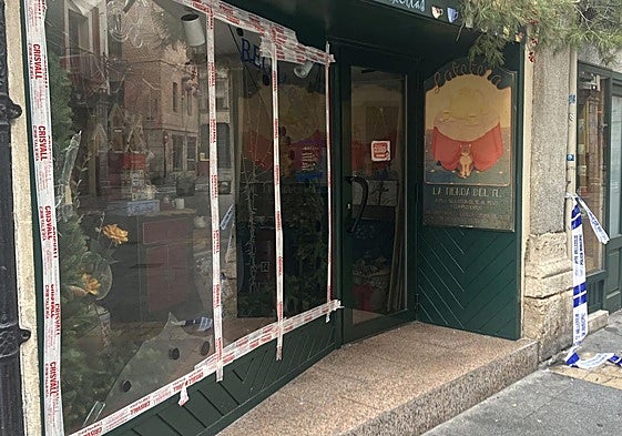 Vandalismo o accidente fortuito: una tetería de Valladolid estrena el ...