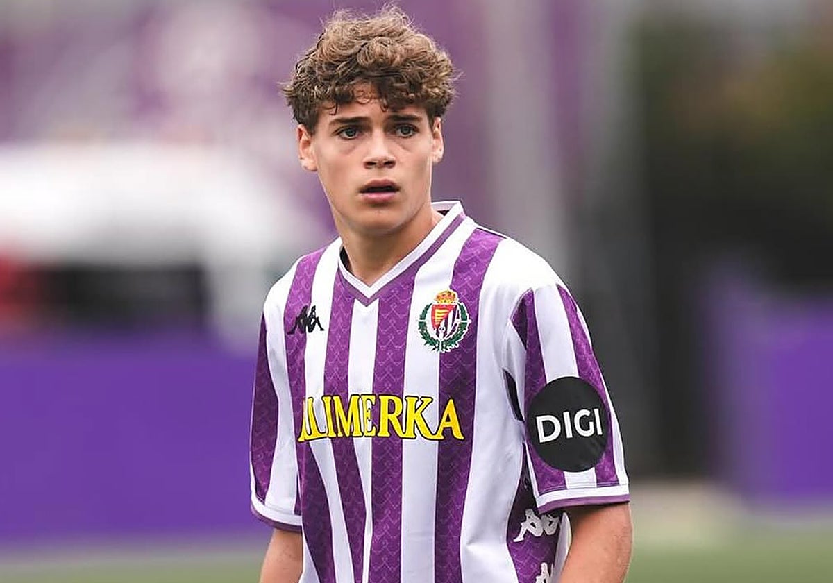 Ni Barça ni Madrid: el cadete Sergio Merino elige al Real Valladolid ...