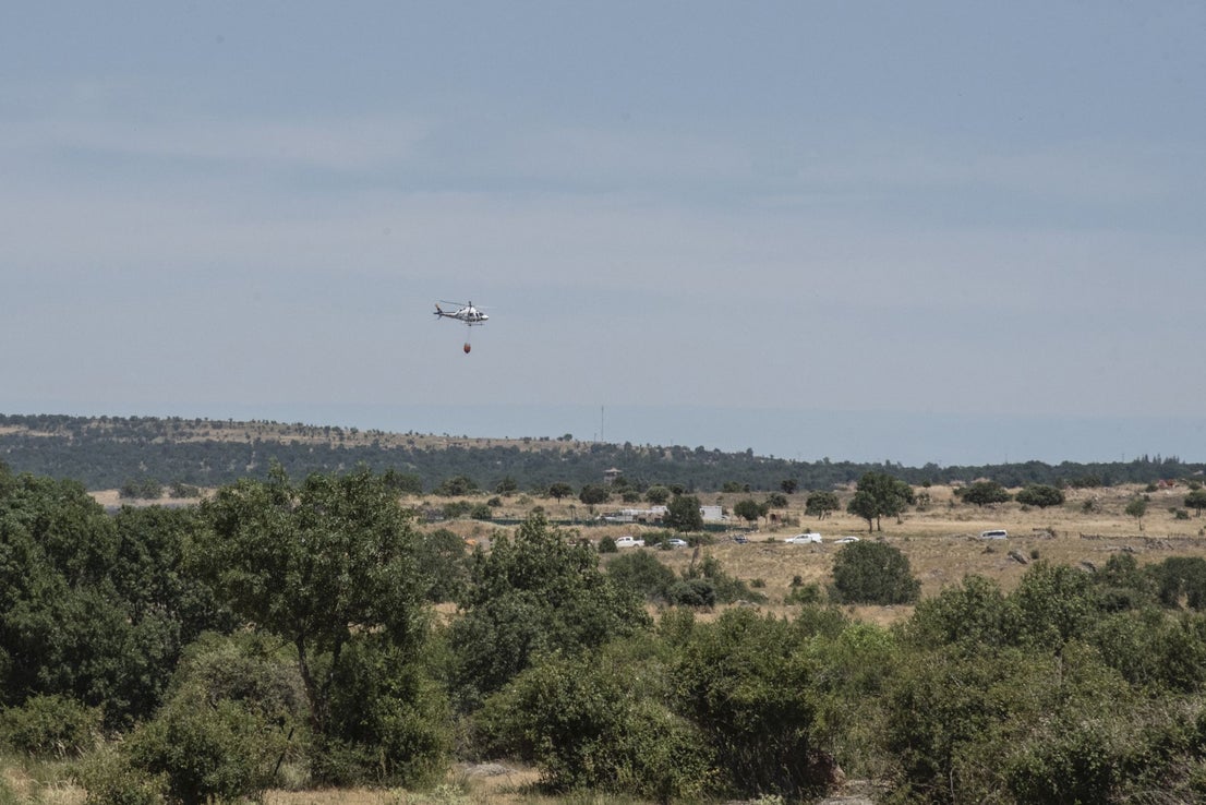 Fotografías del incendio en Santo Domingo de Pirón | El Norte de Castilla