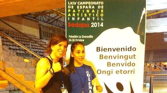 Alma Trejo, del Olena, participó en el Campeonato de España infantil ...