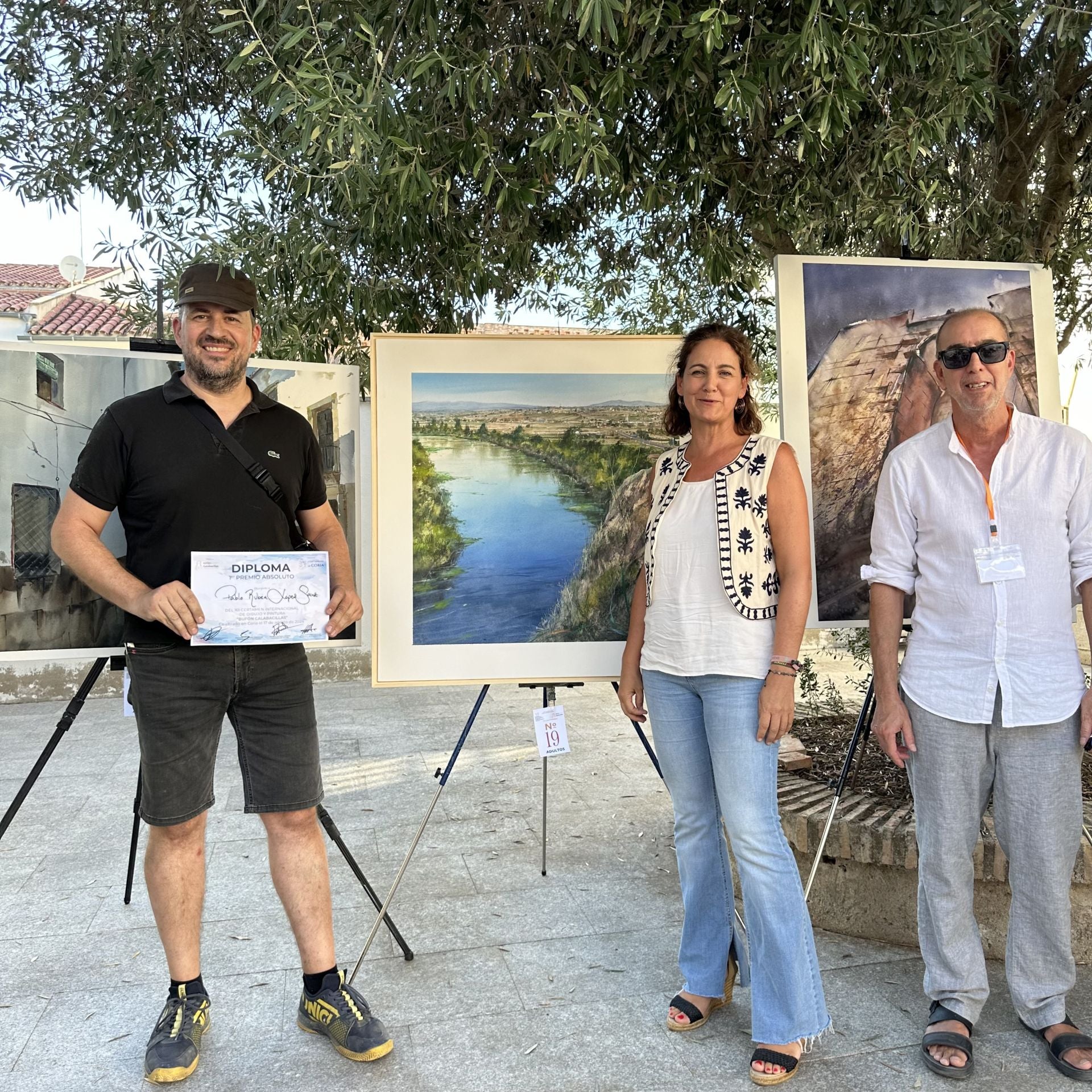 Estos son los cuadros ganadores del XII Certamen de Bibujo y Pintura al ...