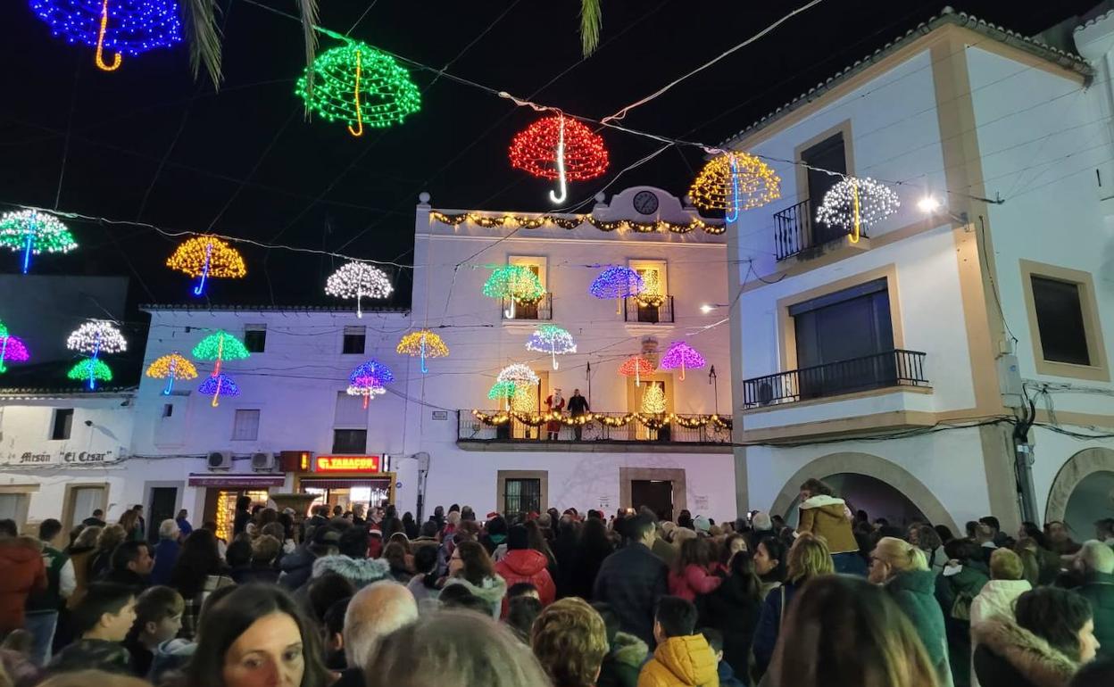 Papá Noel llegó a Malpartida de Cáceres acompañado de los Moteros ...