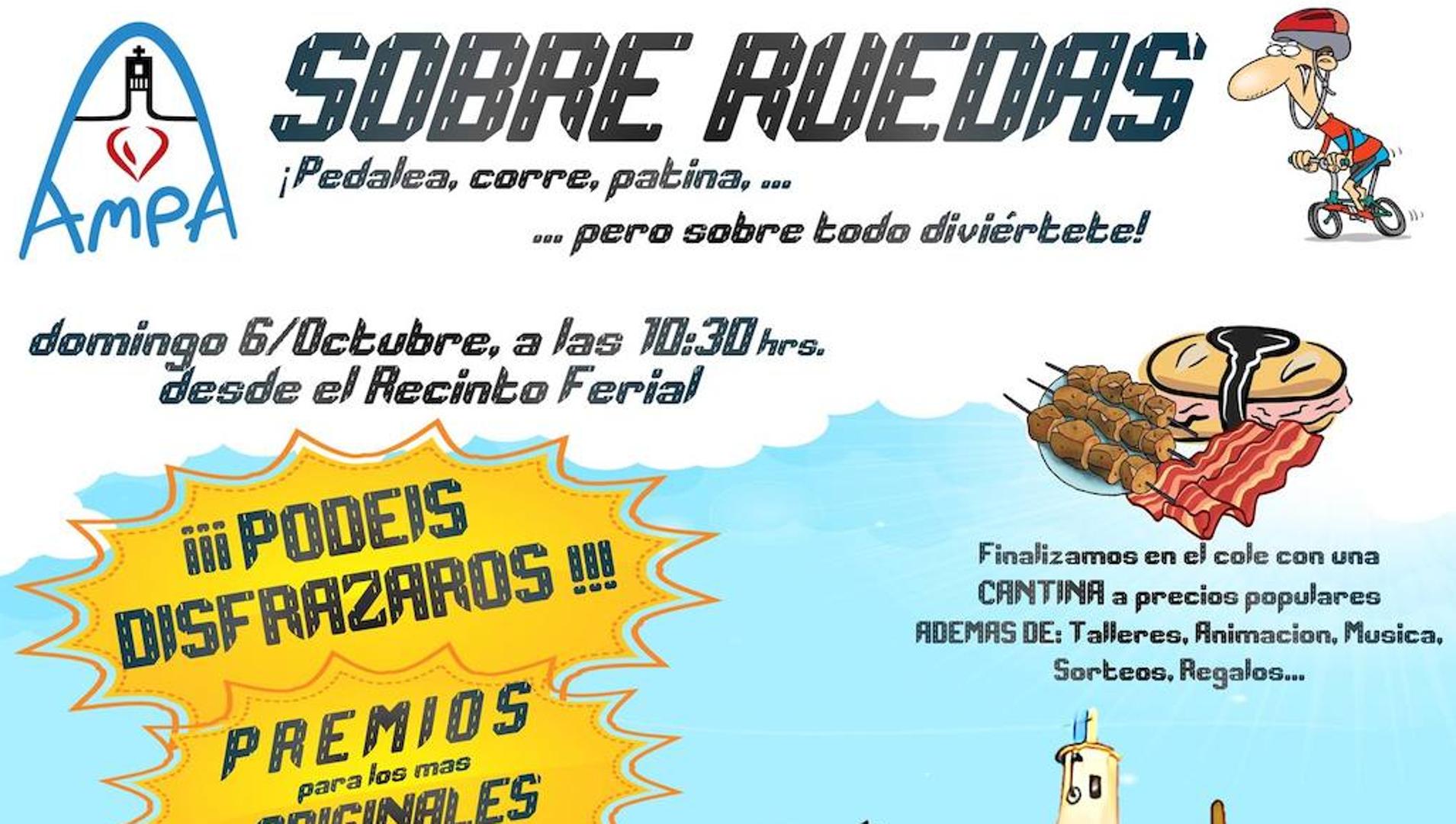 La Ampa del Sagrado Corazón organiza la actividad 'Sobre ruedas' | Hoy