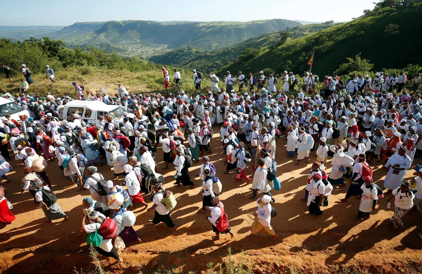 Peregrinación anual de los seguidores de la fe Shembe | Hoy