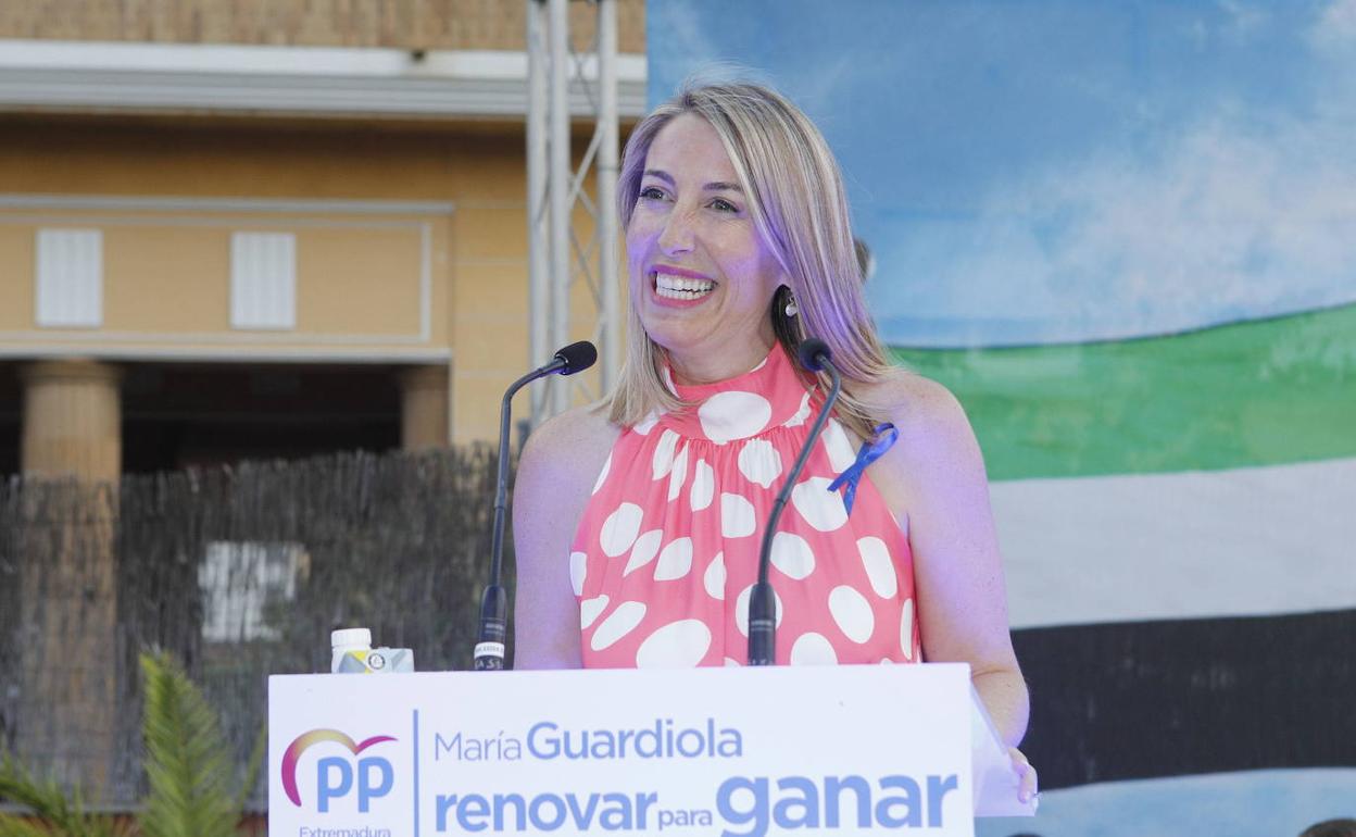 María Guardiola asegura que hará una «revolución fiscal» si llega a la ...