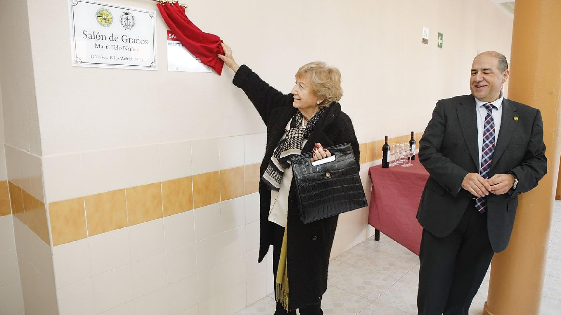 María Telo da nombre al Salón de Grados de Derecho | Hoy