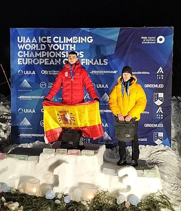 Jorge Veiga se proclama campeón del mundo sub 19 en hielo y Maite Vila ...