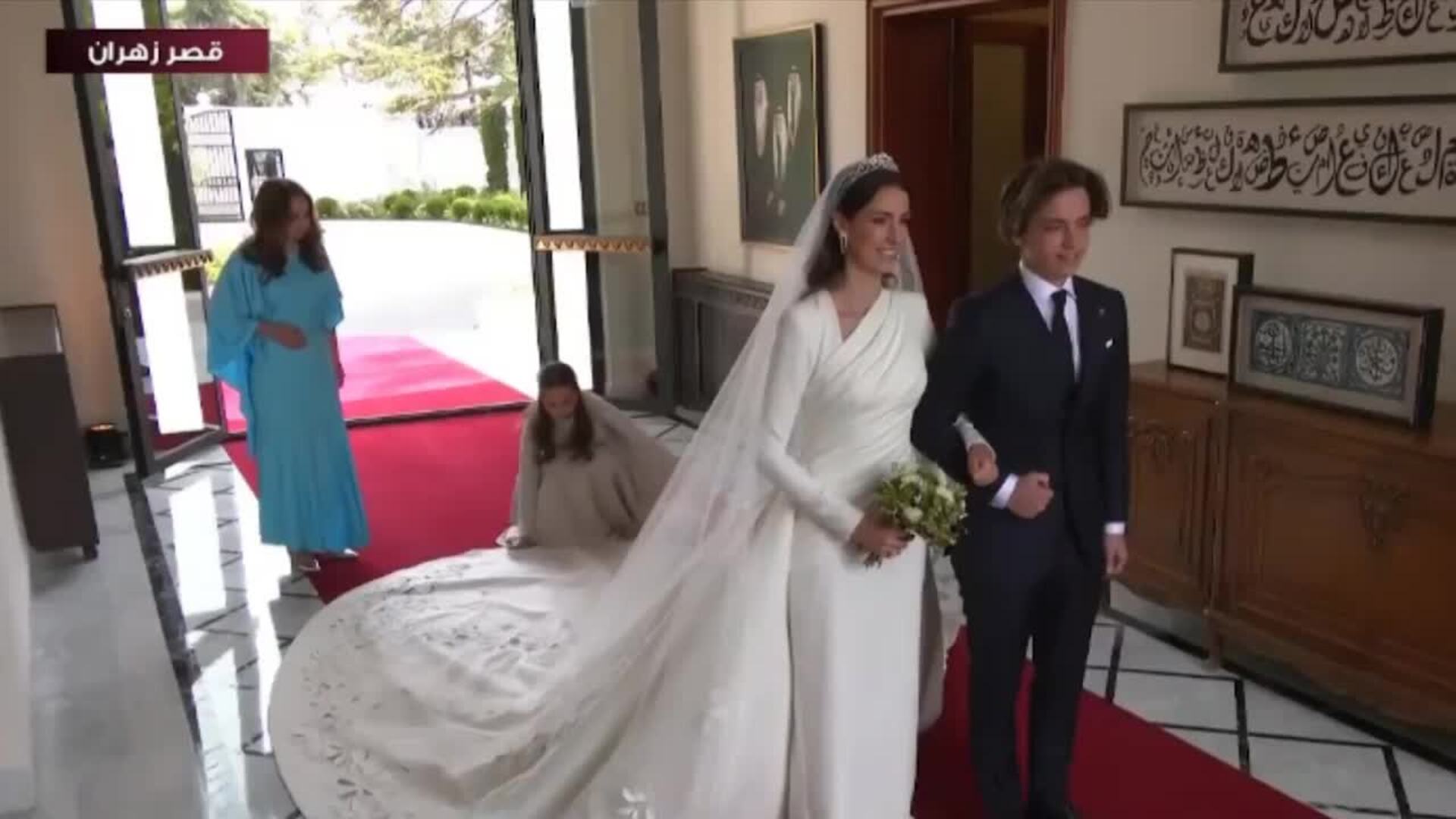 El mundo de la realiza vive la boda de Hussein de Jordania y Rajwa Al ...