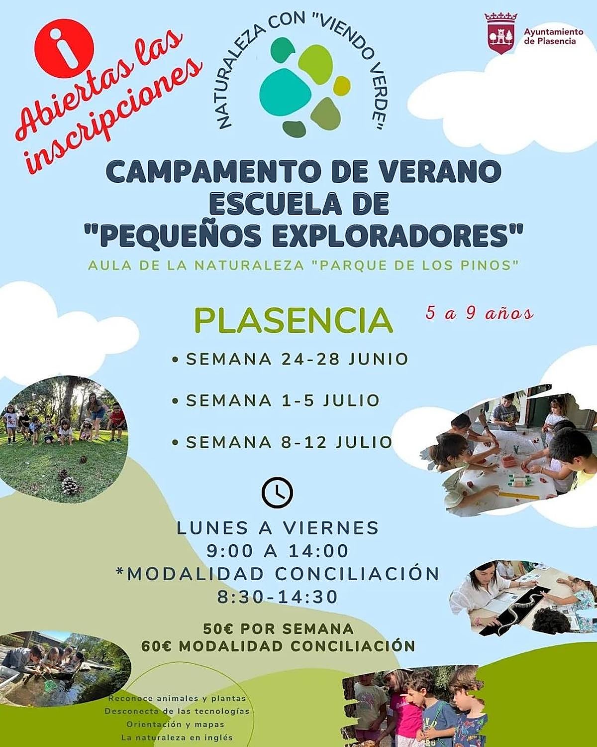 Los Pinos acoge el campamento de pequeños exploradores | Hoy