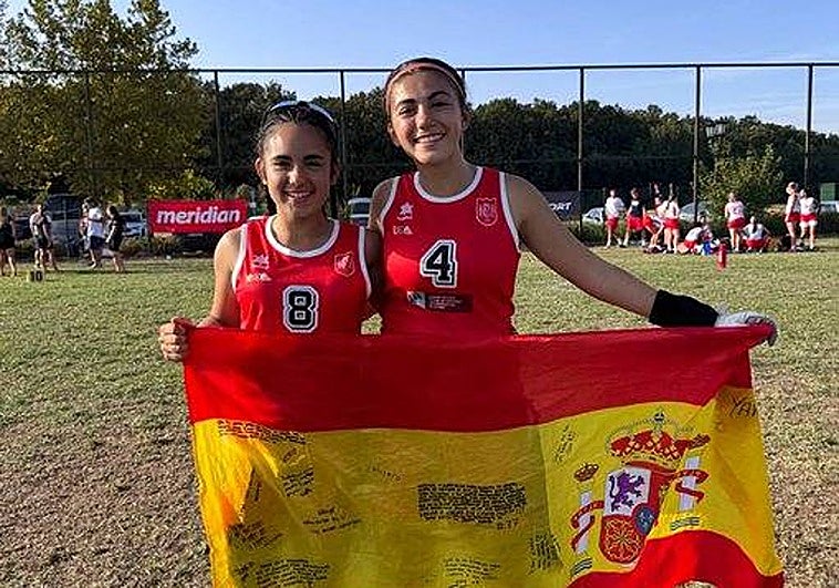 Claudia y Yakira, campeonas europeas de Flag Football sub 17 | Hoy
