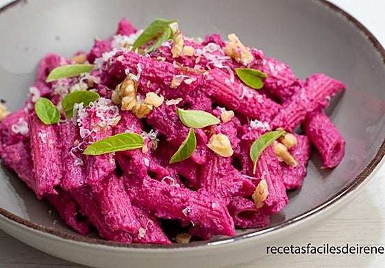 Pasta rosa, receta fácil y saludable | Hoy