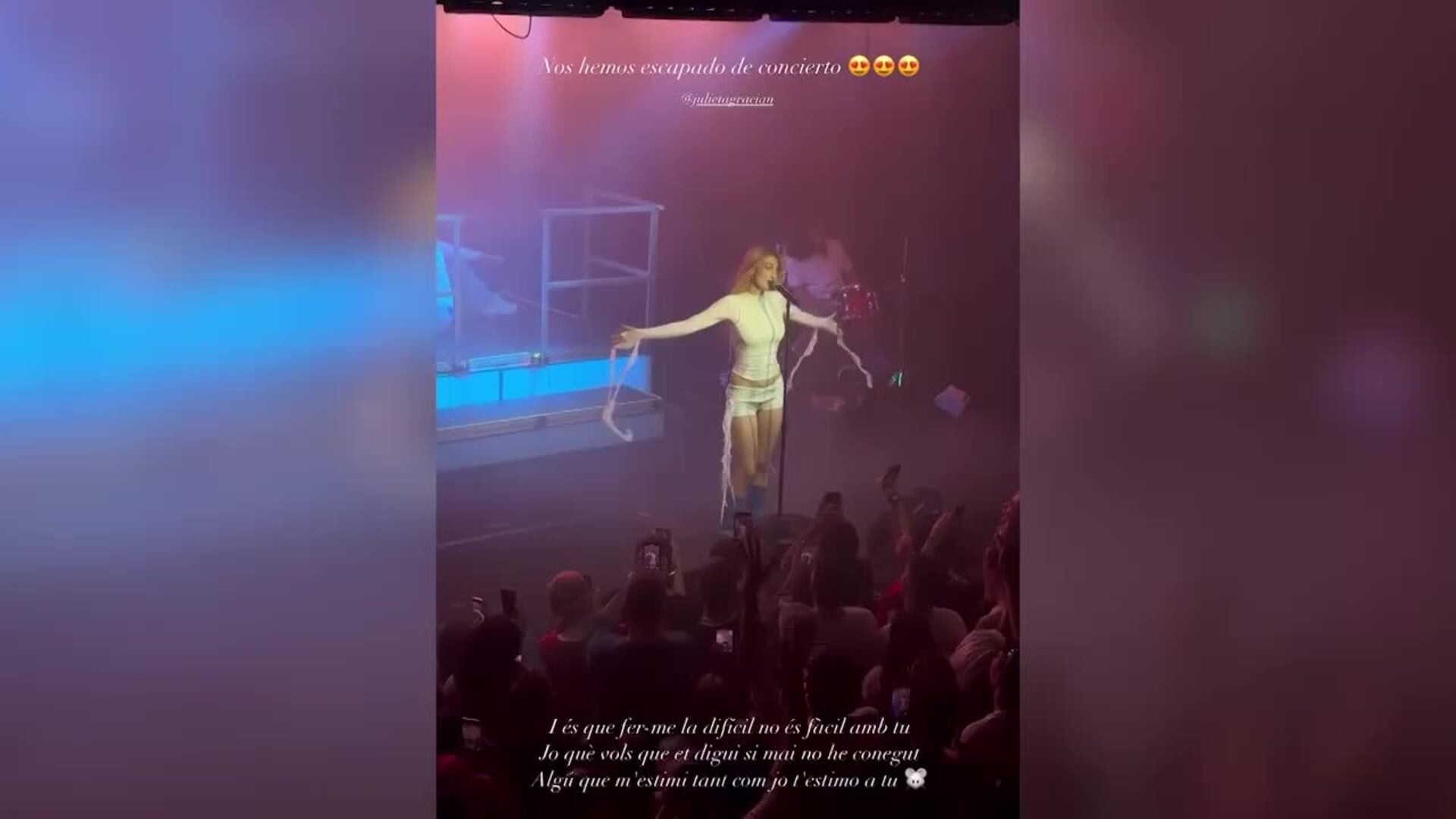 Dulceida y Alba disfrutan del concierto de Julieta Gracián en Madrid | Hoy