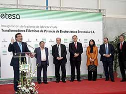 Vara asegura que la inauguración de Etesa supone "estar mirando hacia ...