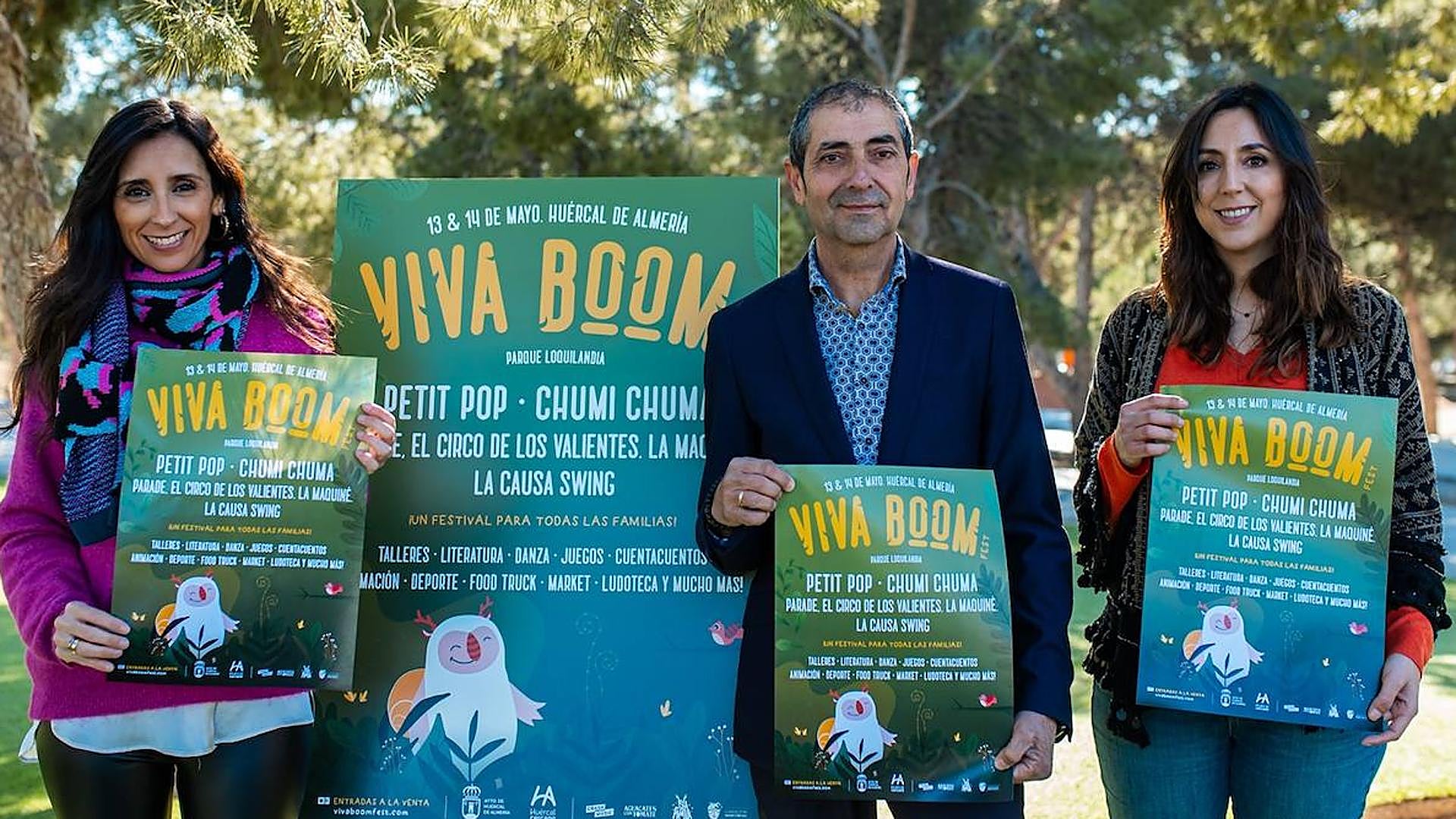 Petit Pop, Chumi Chuma y La Causa Swing, en Viva Boom Fest | Ideal