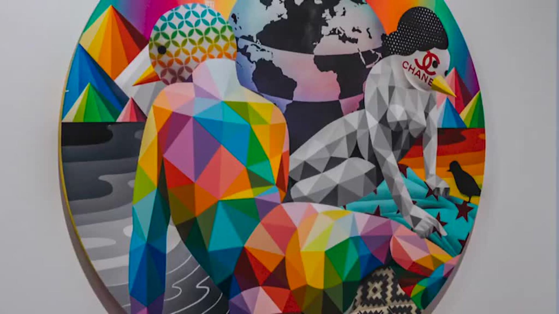 Okuda San Miguel protagoniza el estreno del museo Gran Vía 15 | Ideal