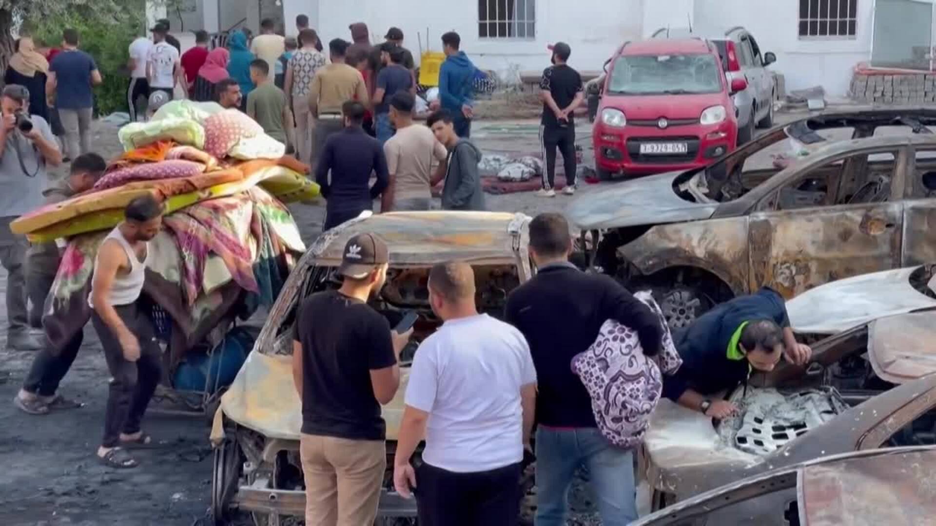 El paso de Rafá abre sus puertas para la entrada de ayuda a Gaza desde ...