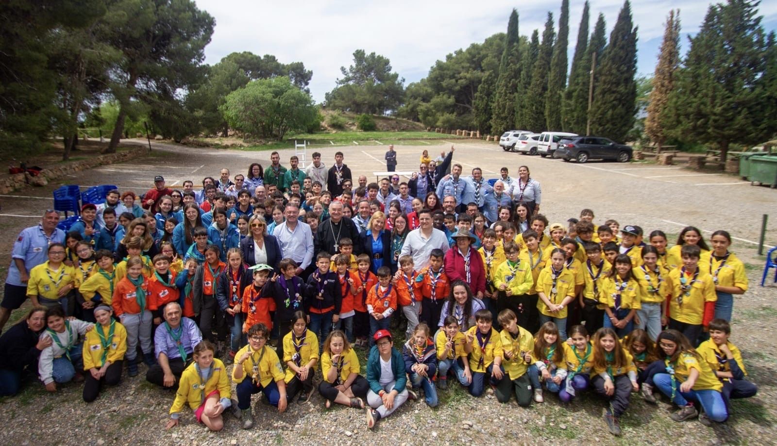 Los scouts de Almería celebran a su patrón, San Jorge | Ideal