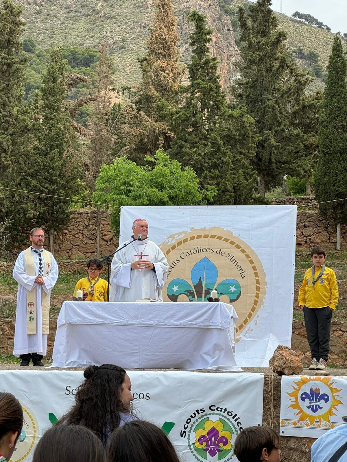 Los scouts de Almería celebran a su patrón, San Jorge | Ideal