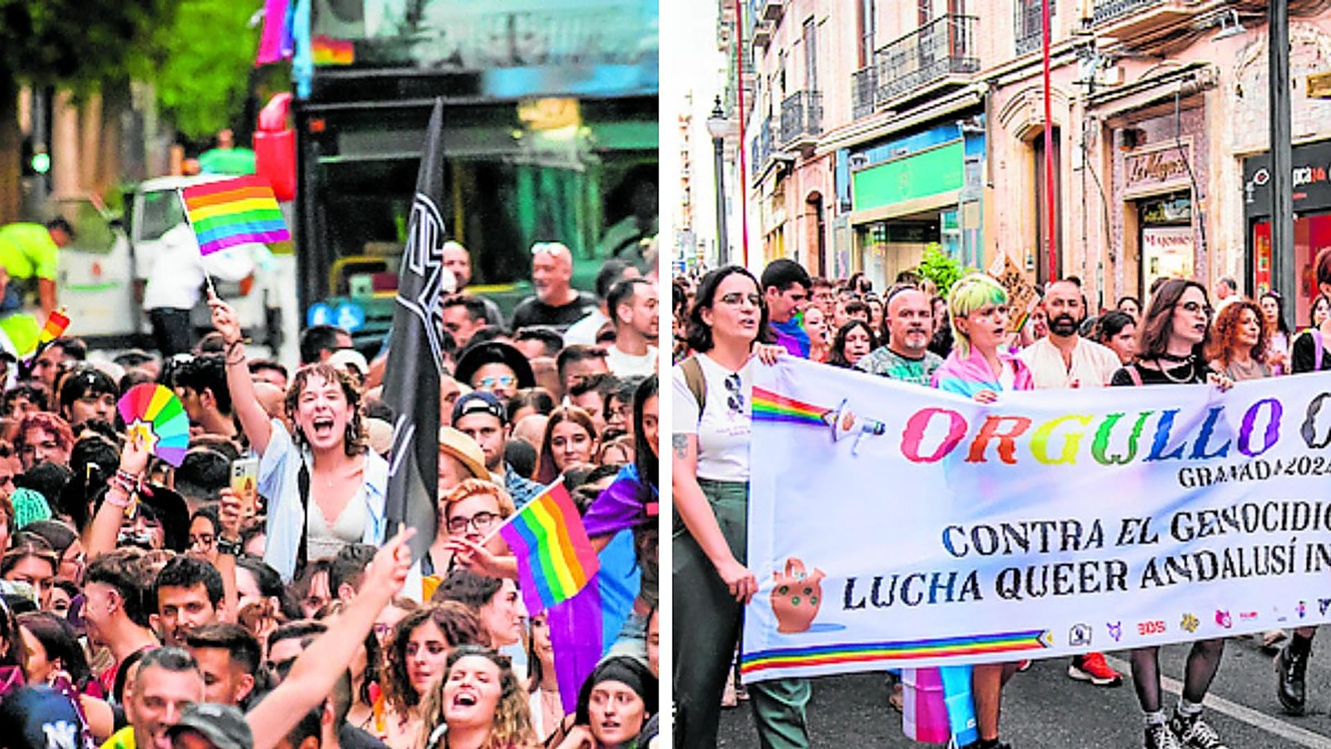 División en la celebración del Orgullo en Granada | Ideal