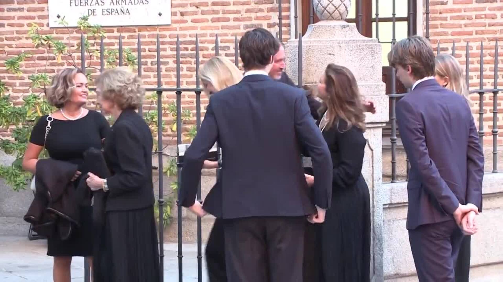 La Casa Real Casi Al Completo Acude Al Funeral De Juan Gómez Acebo Ideal