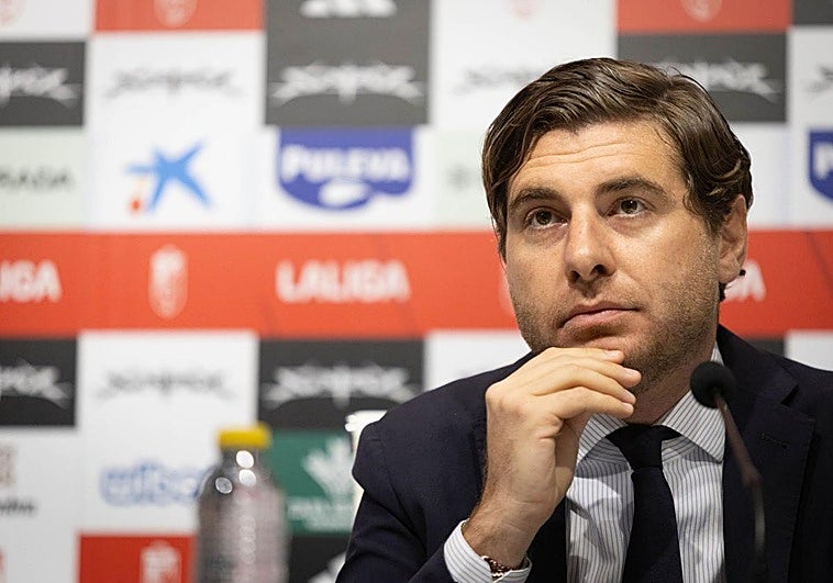 Matteo Tognozzi, al borde del cese como director deportivo del Granada ...