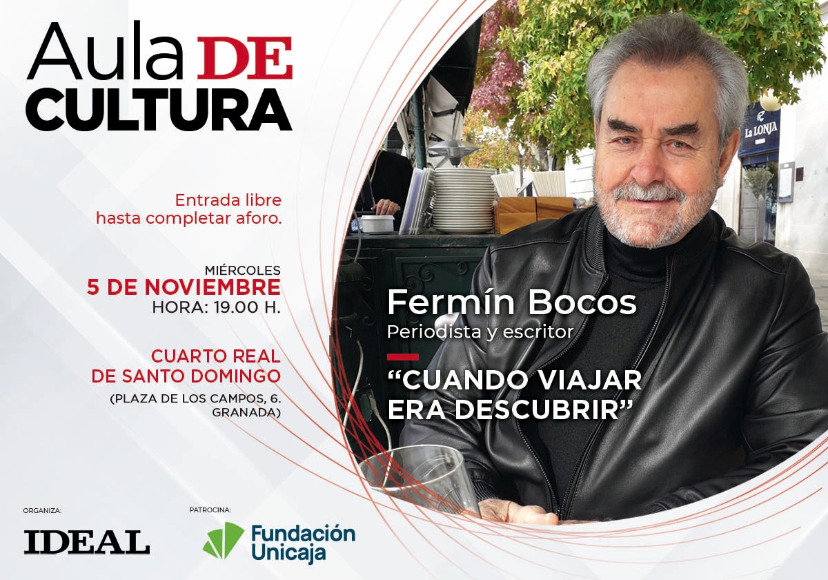 Fermín Bocos presenta 'Cuando viajar era descubrir' en el Aula de ...