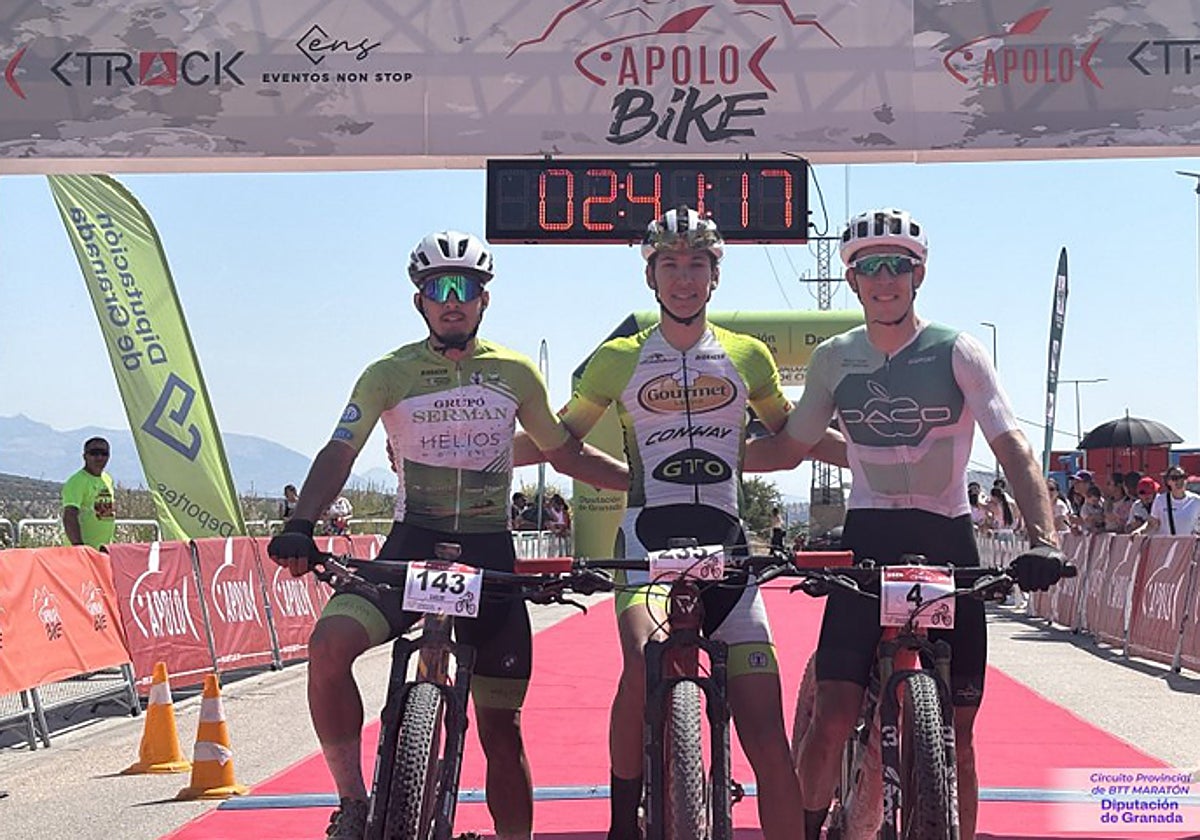 Esteban Martín y Paqui Jiménez vencen en la prueba Apolo Bike de BTT ...