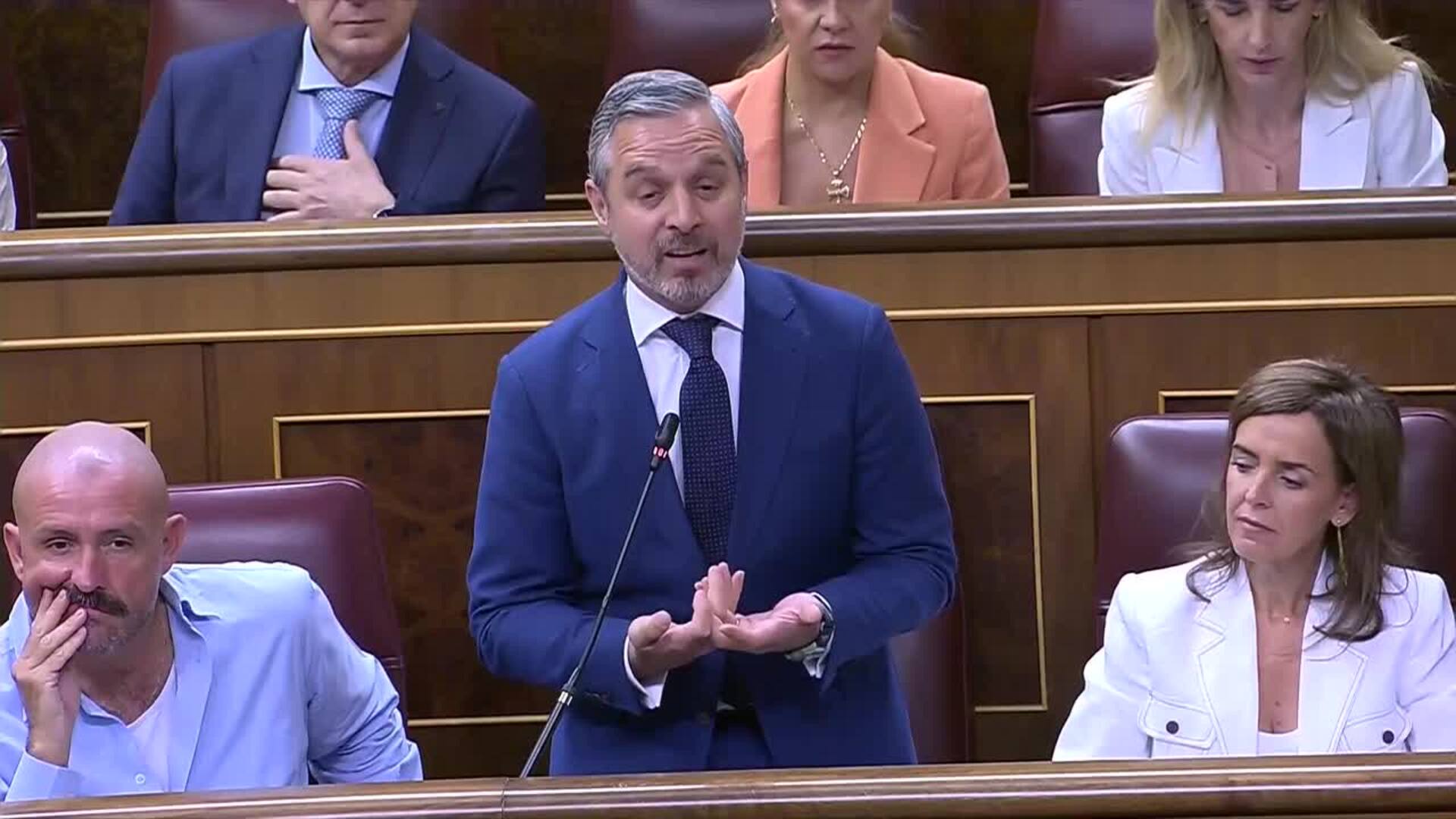 Carlos Cuerpo presume de la gestión de fondos UE y el PP le acusa de ...