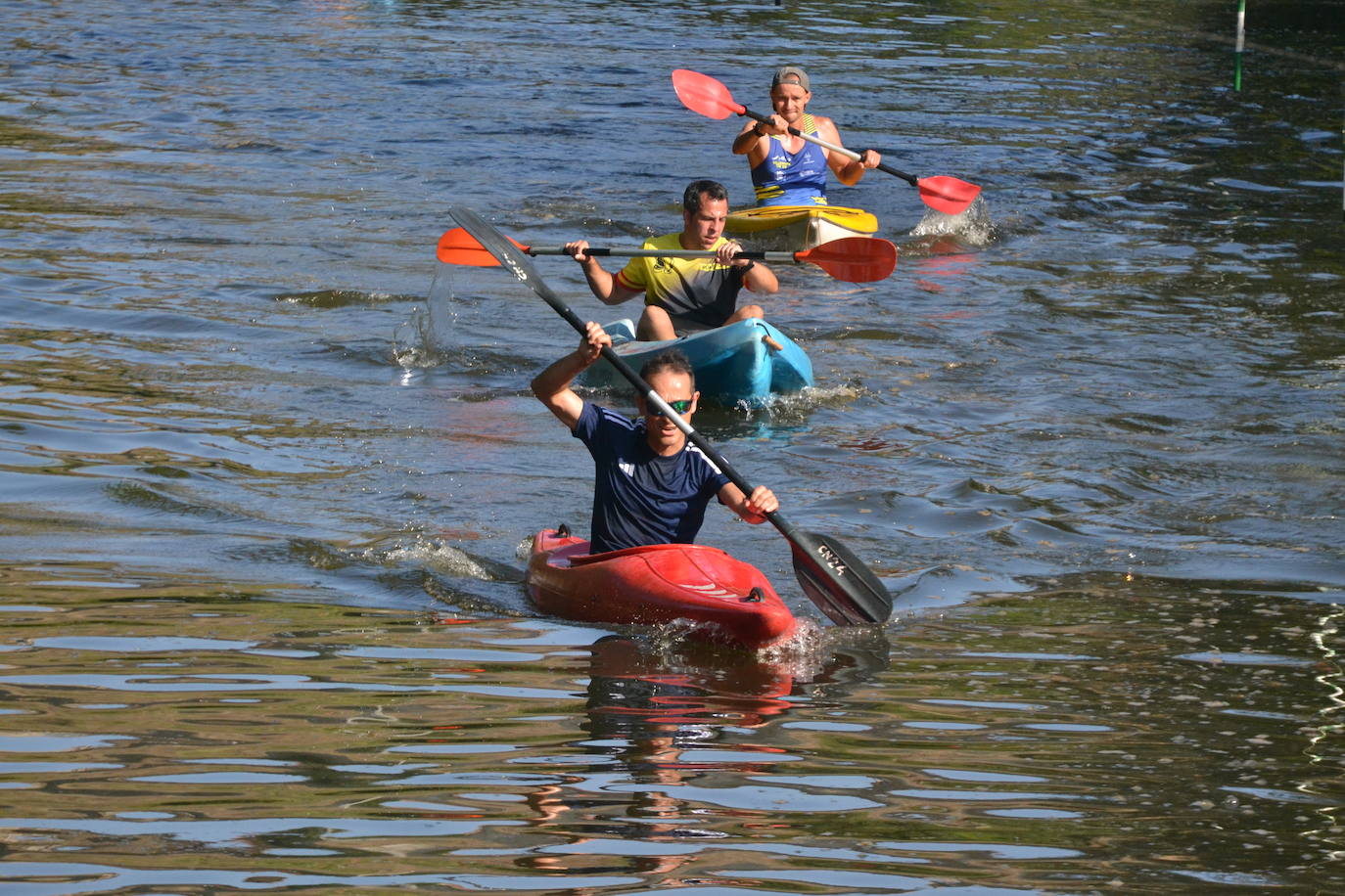 El espíritu de los Juegos Olímpicos surca las aguas del río Águeda | La ...