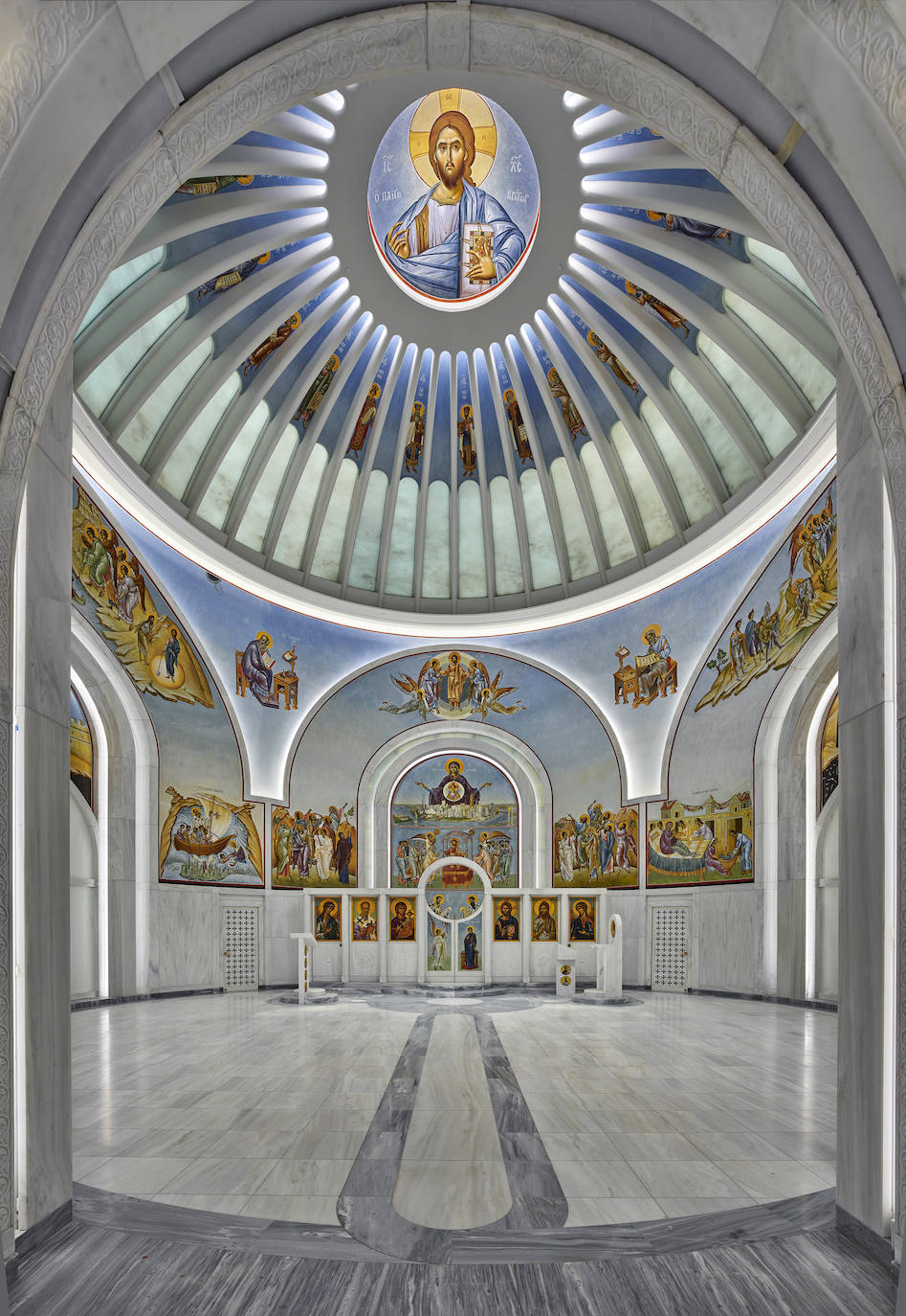 Fotos: La nueva iglesia de San Nicolás en Nueva York, de Calatrava, en ...