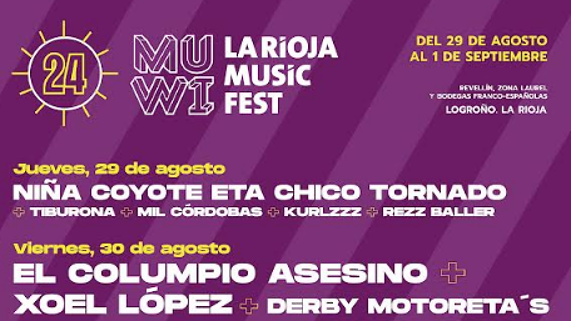 MUWI concreta su calendario de actuaciones y saca a la venta las ...