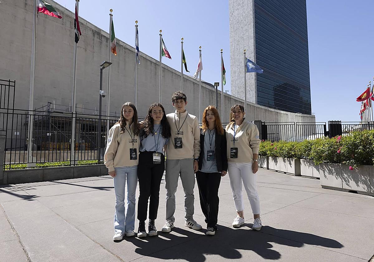 Del aula a la ONU: cuatro estudiantes de La Rioja hacen un llamamiento ...