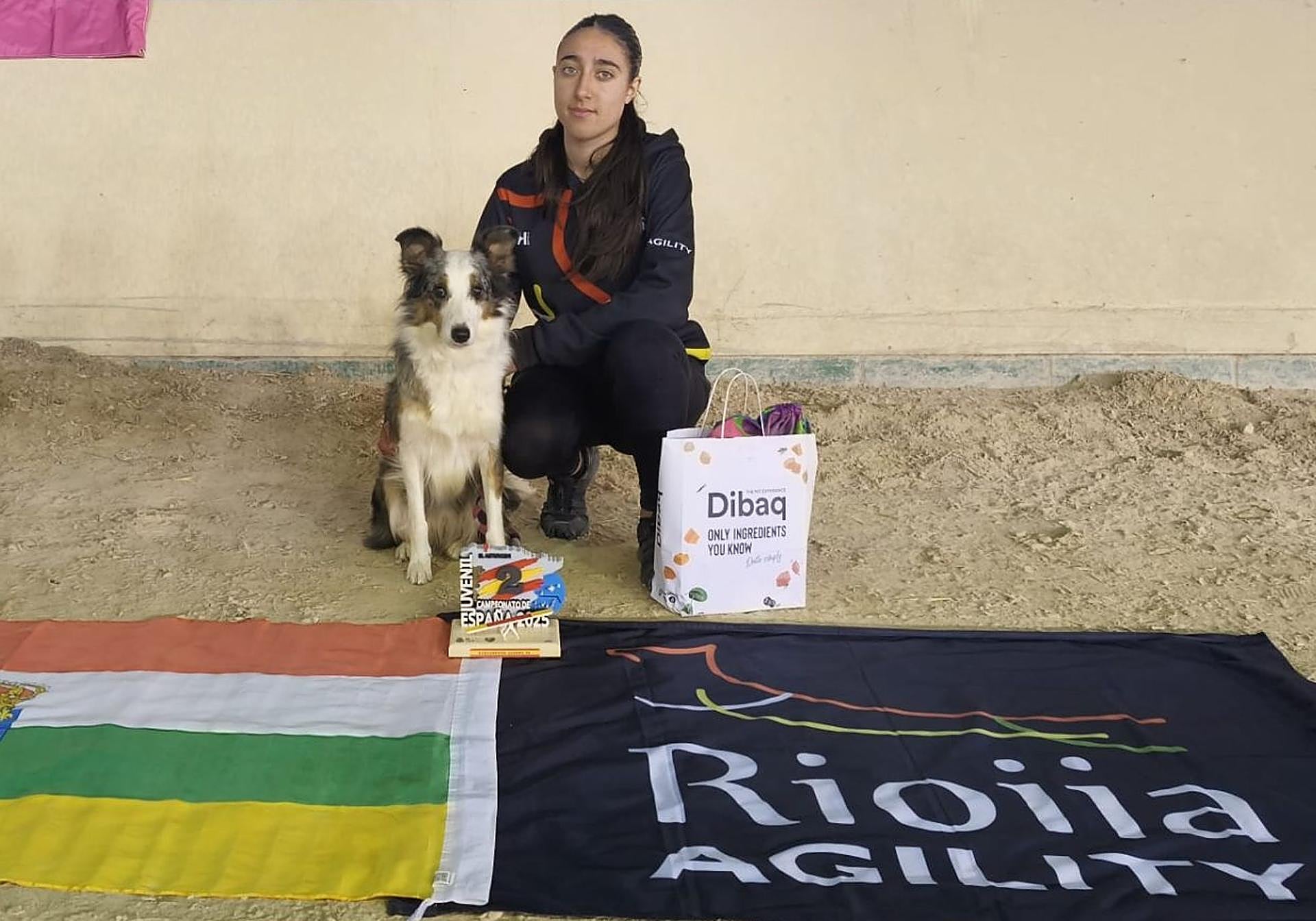 Claudia Fernández e Iris, subcampeonas de España de agility | La Rioja