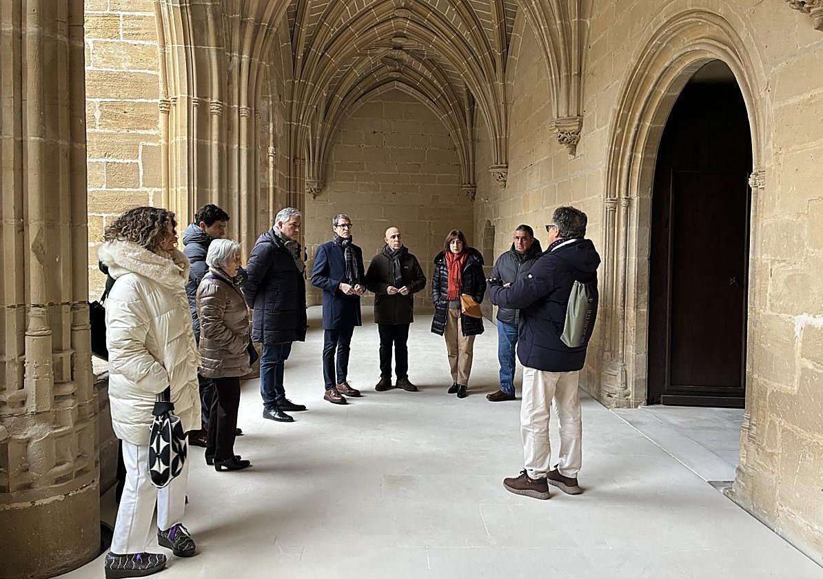 Avanza la restauración del claustro mayor de La Piedad de Casalarreina ...