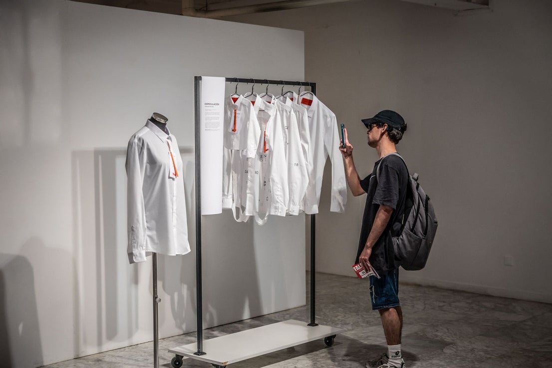 Las imágenes de la exposición 'Falso techo' en la Esdir | La Rioja