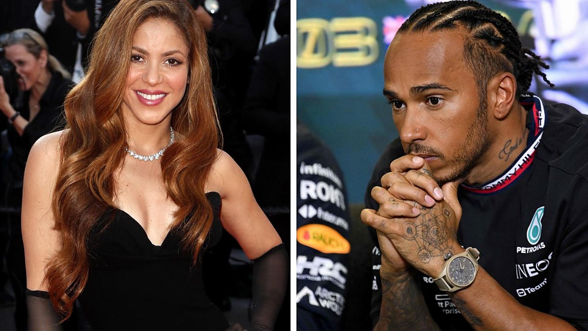 Shakira y Hamilton | Shakira y Hamilton son pareja, según la revista ...