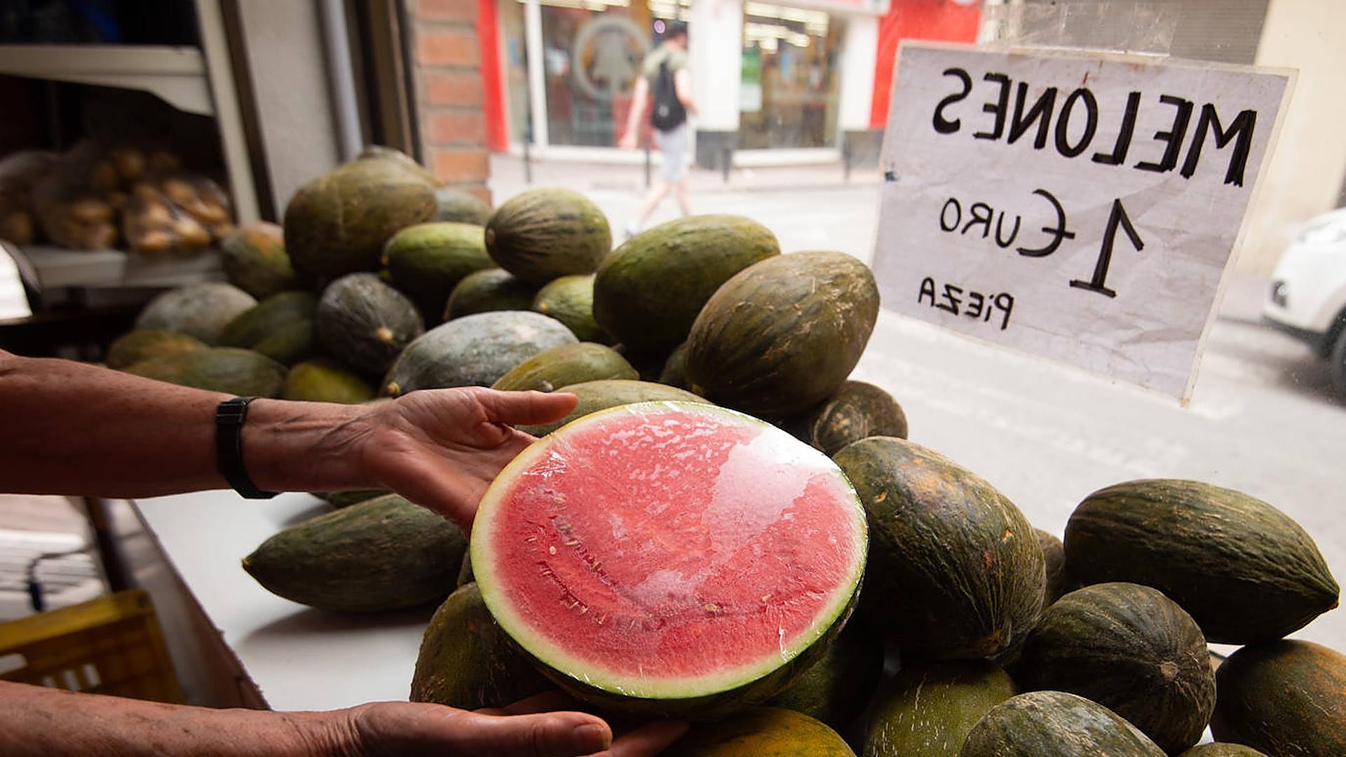 El nuevo precio del melón y la sandía antes de que empiece el mes de ...